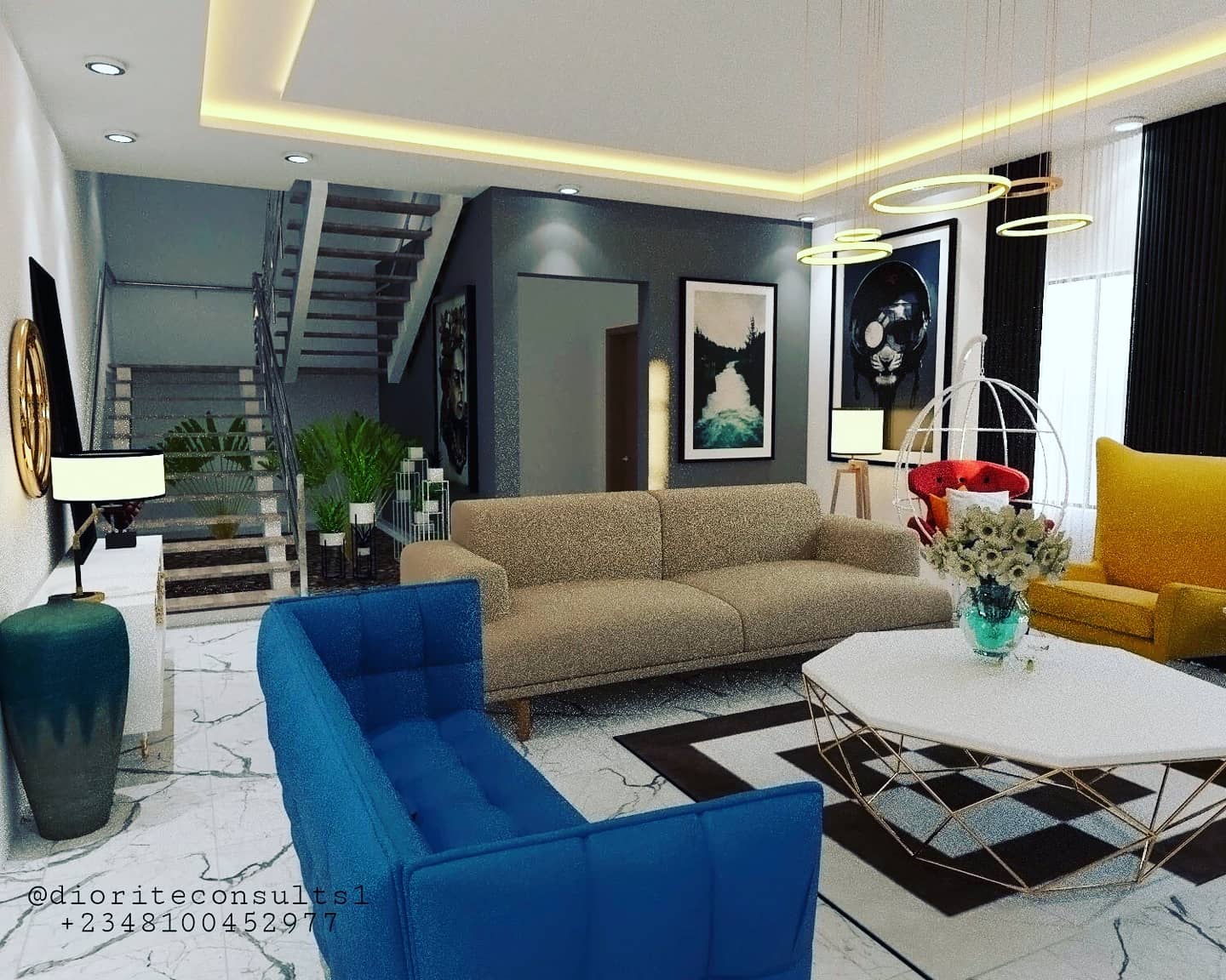 3Units of 5Bedroom Terrace Duplex/PALM’S VILLE Lekki Ajah Lagos