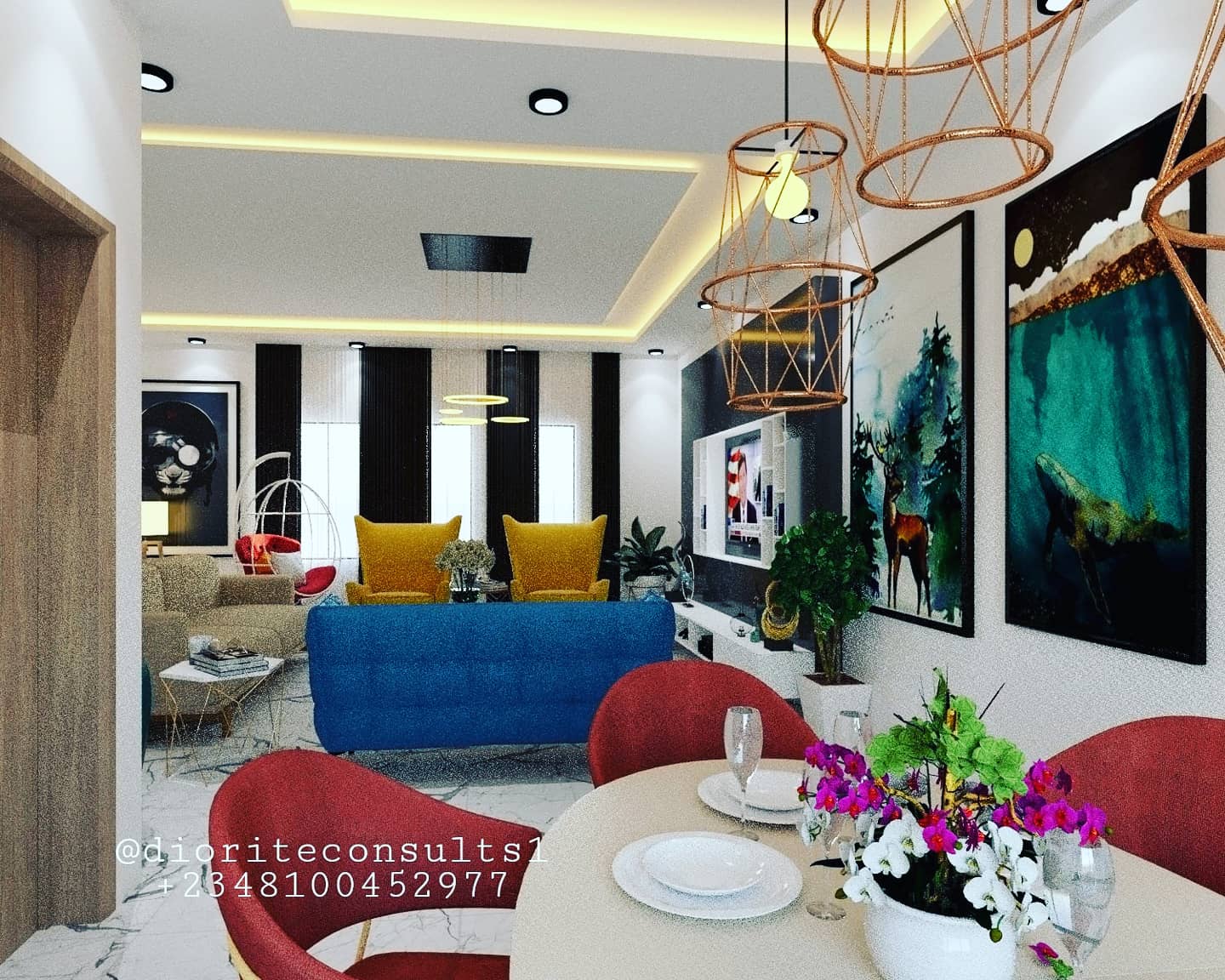 3Units of 5Bedroom Terrace Duplex/PALM’S VILLE Lekki Ajah Lagos