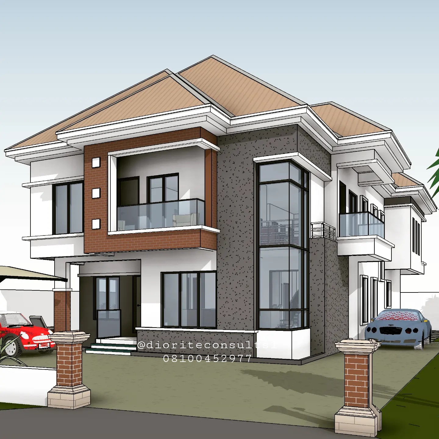5BEDROOM DUPLEX RF NO: {5103BDW}