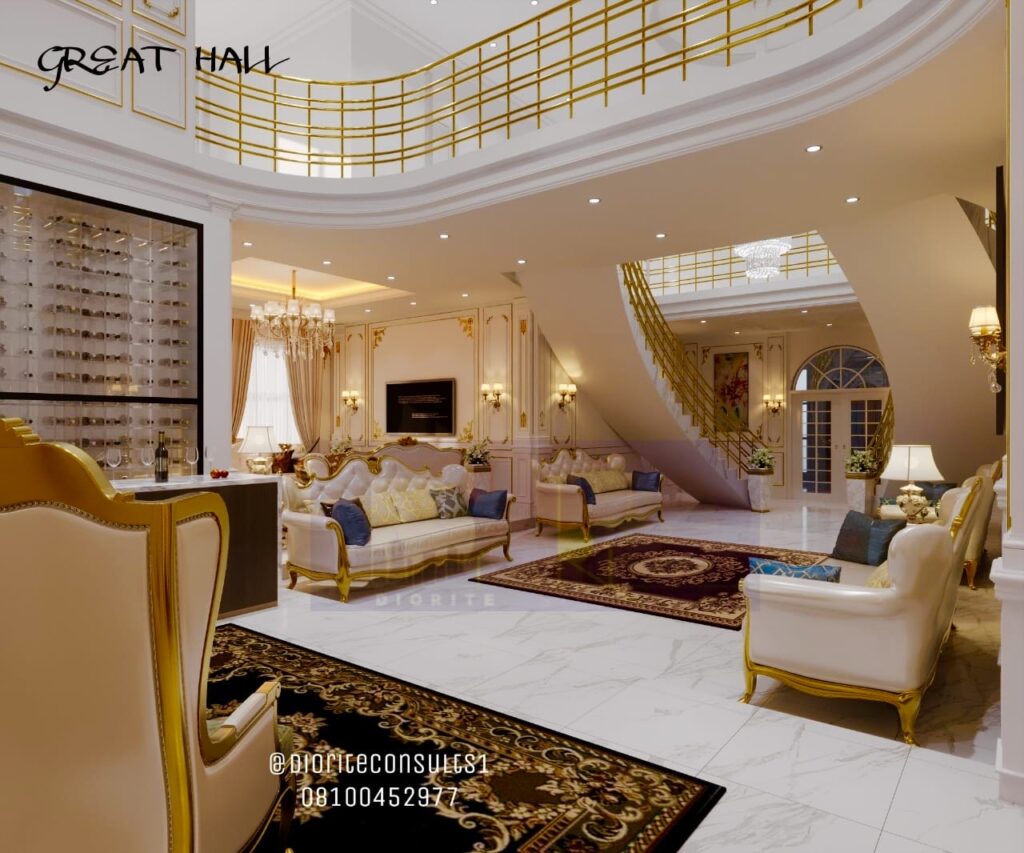 LOUNGE, GREAT HALL & HALLWAY RF NO; (LGH1004)