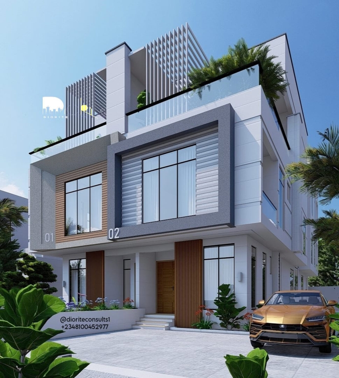 2 UNITS OF 4BEDROOM SEMIDETACHED DUPLEX; LAGOS RF NO; {422LBD}