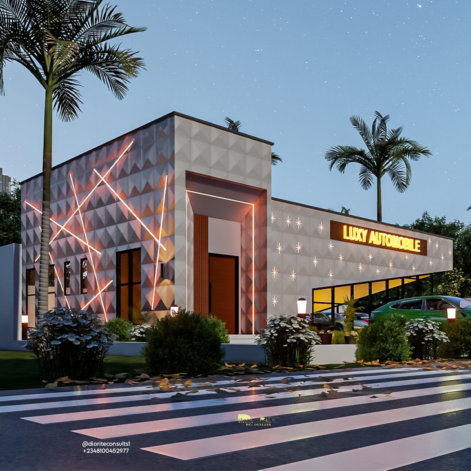 LUXY AUTOMOBILE ABUJA RF NO; {AA110}