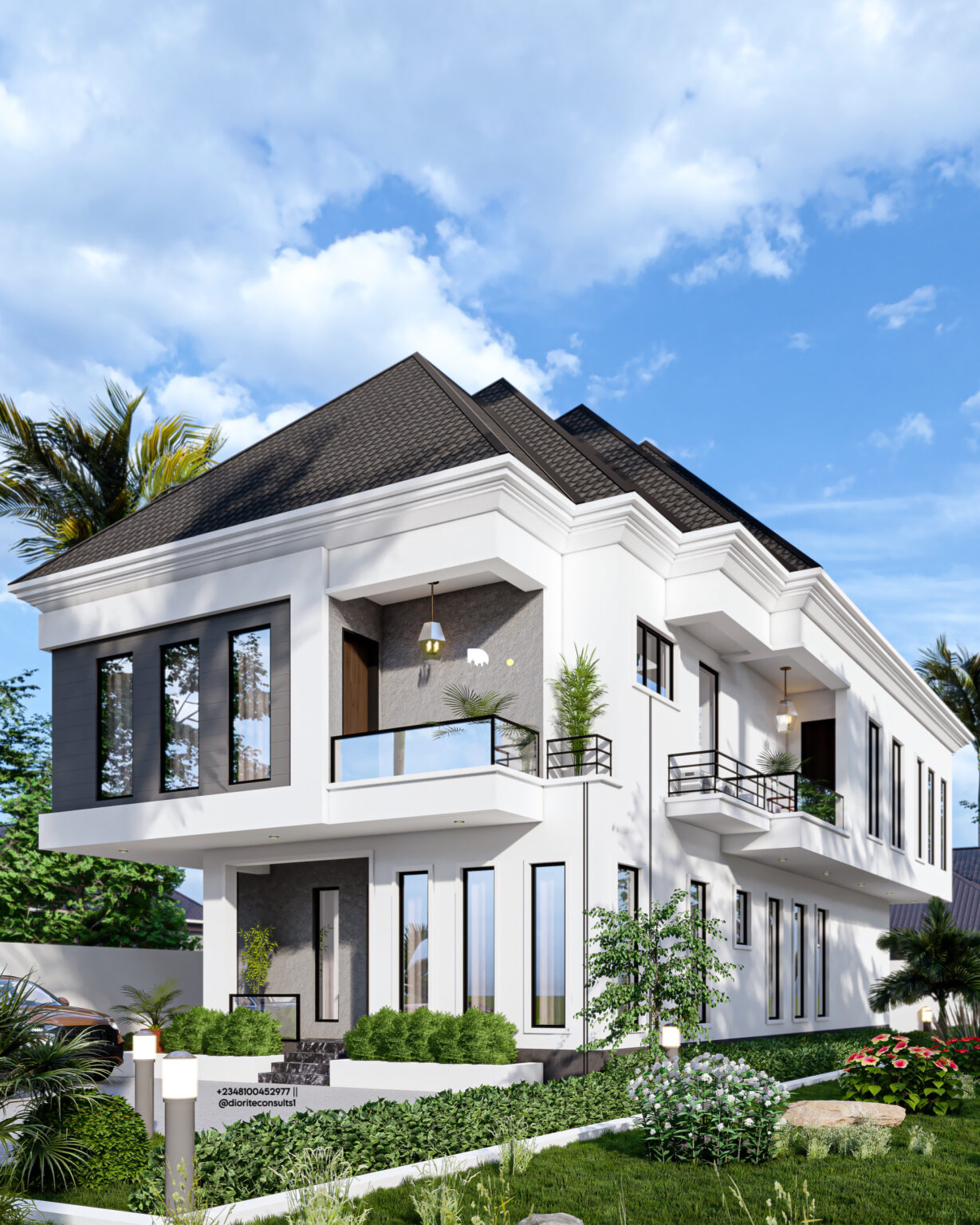 PROJECT; D004- 4BEDROOM DUPLEX DELTA STATE RF NO; {4250DBD}