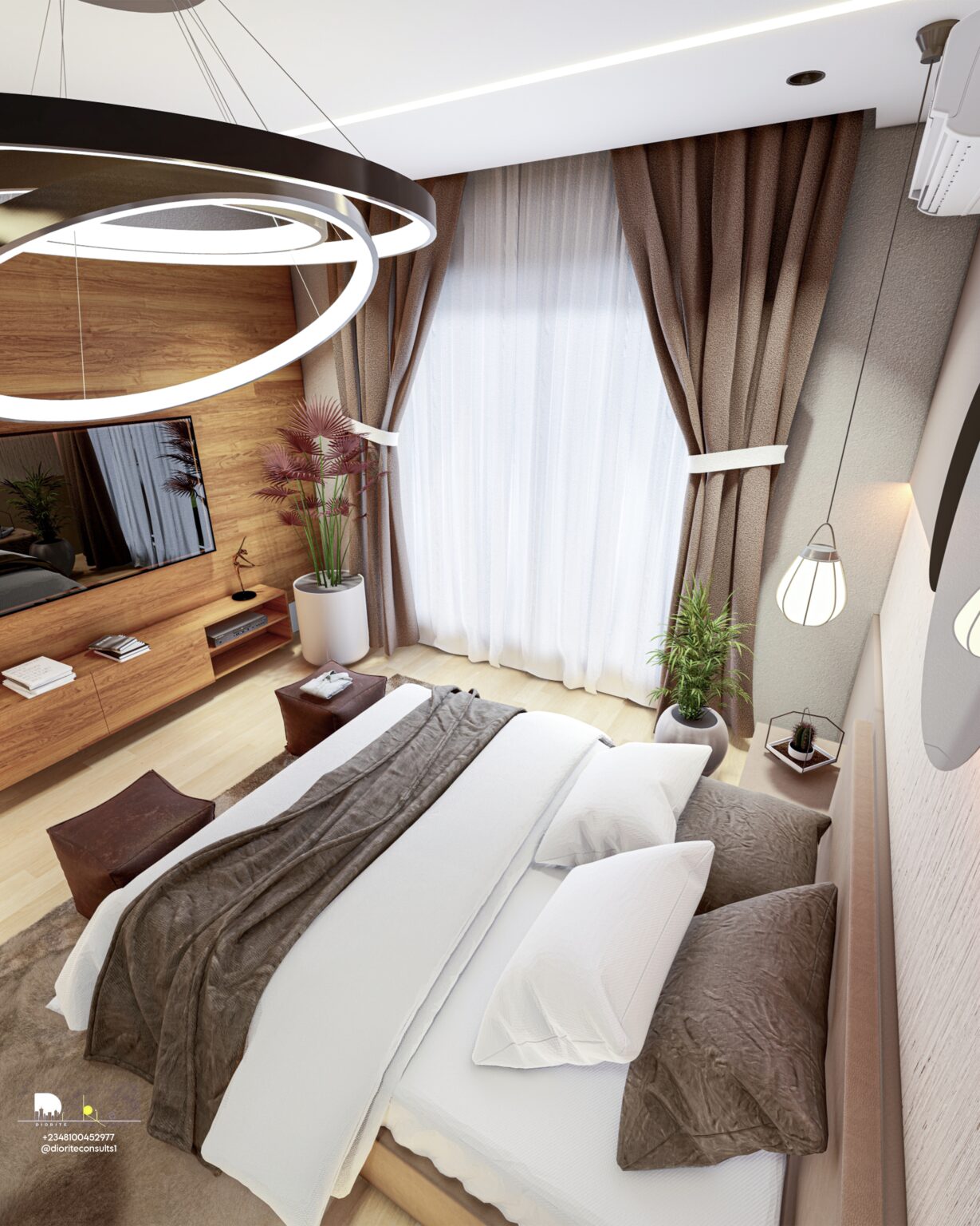 INTERIOR WORKS; AVERAGE SIZE BEDROOM RF NO; {BD004}