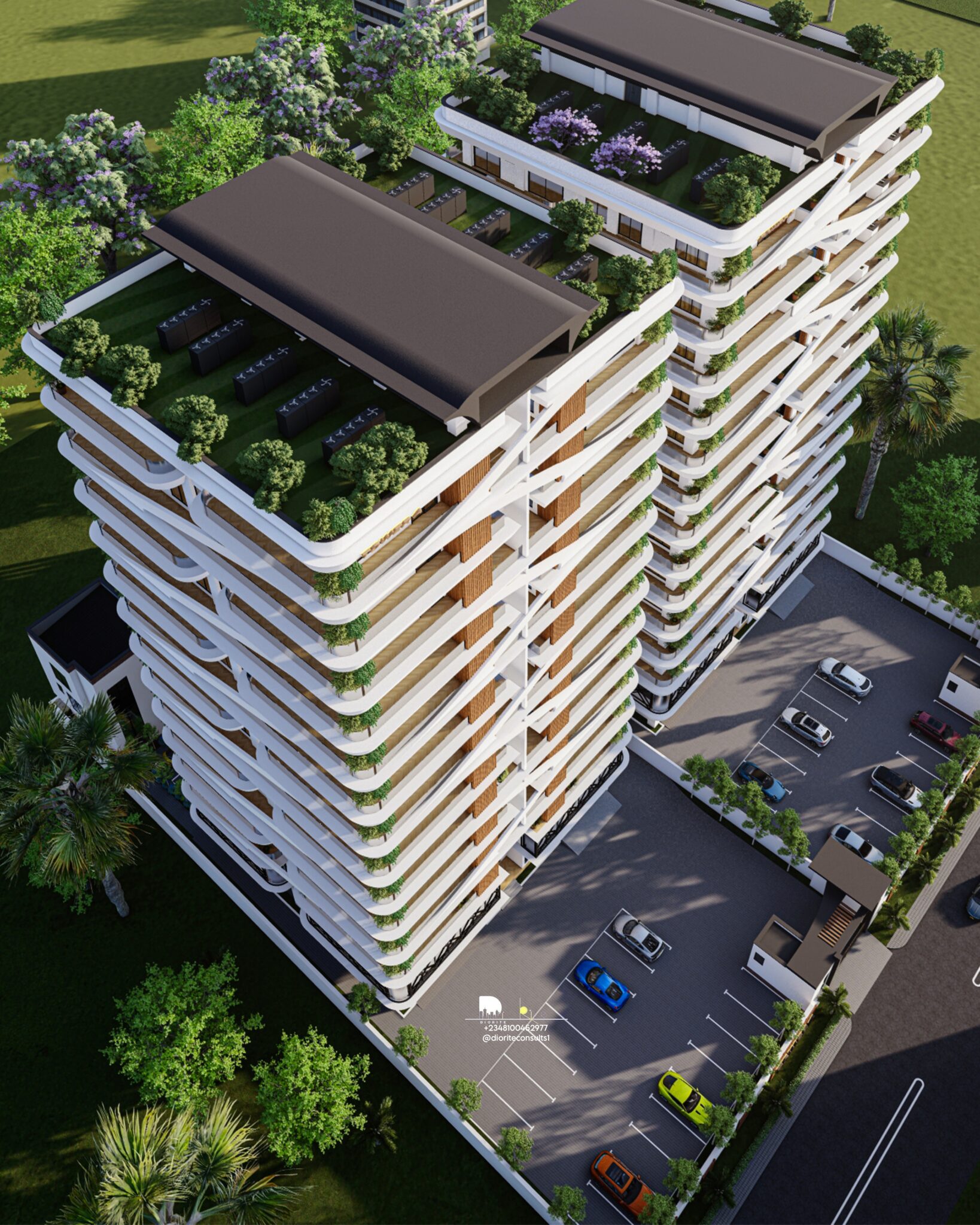 PROPOSED TOWERS VICTORIA ISLAND LAGOS NIGERIA RF NO; {12604TVI}