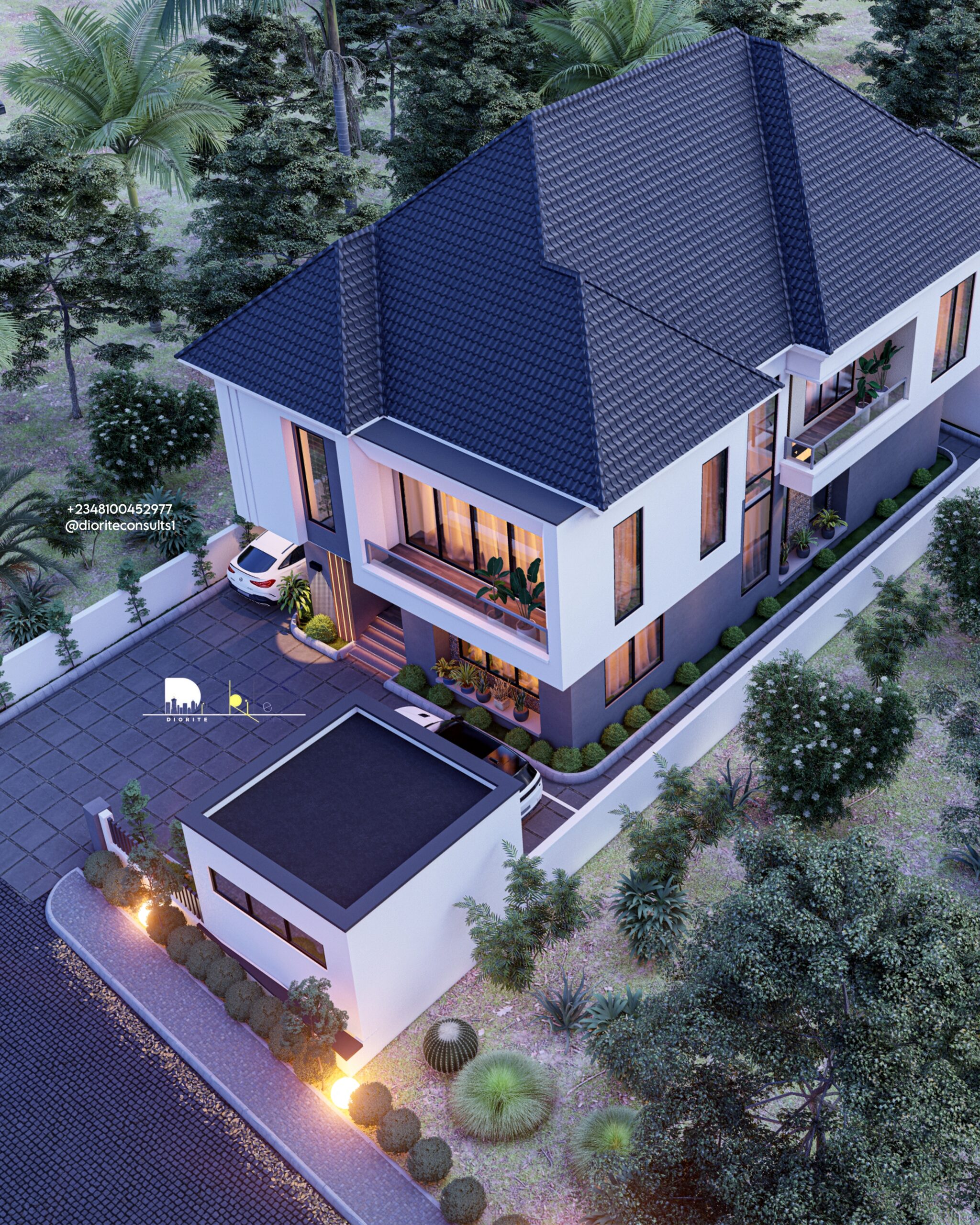 PROPOSED 4 BEDROOM DUPLEX DELTA STATE RF NO; {42D03BD}