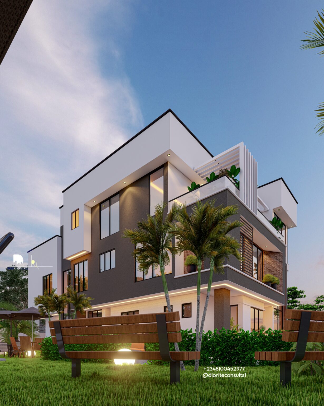 PROPOSED 5 BEDROOM DUPLEX DELTA STATE RF NO; {5347BD}