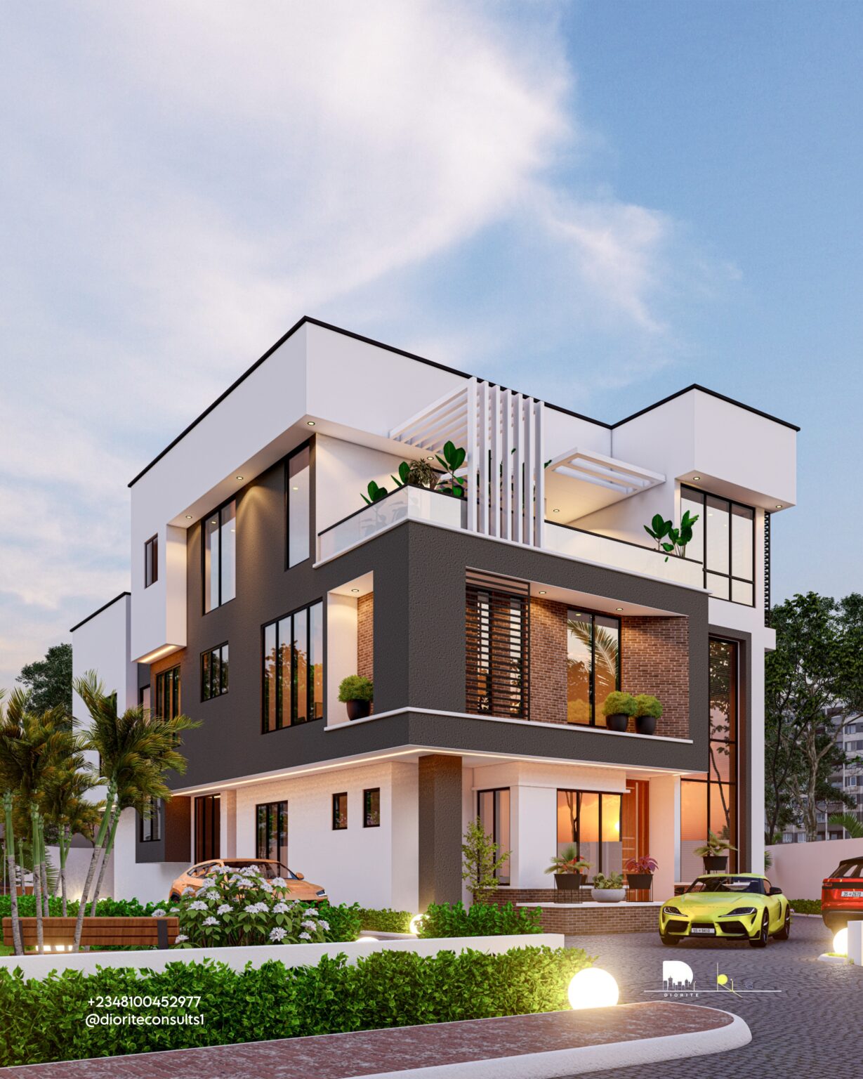 PROPOSED 5 BEDROOM DUPLEX DELTA STATE RF NO; {5347BD}