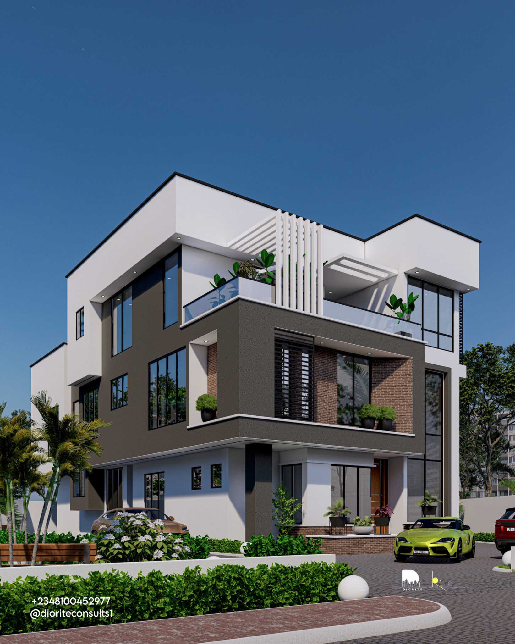 PROPOSED 5 BEDROOM DUPLEX DELTA STATE RF NO; {5347BD}