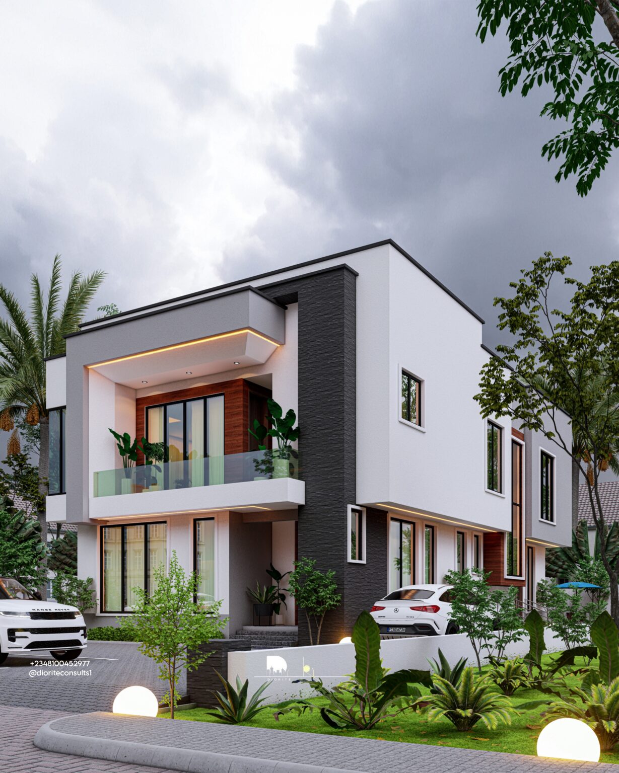 PROPOSED 5 BEDROOM DUPLEX LAGOS RF NO; {5261BD}