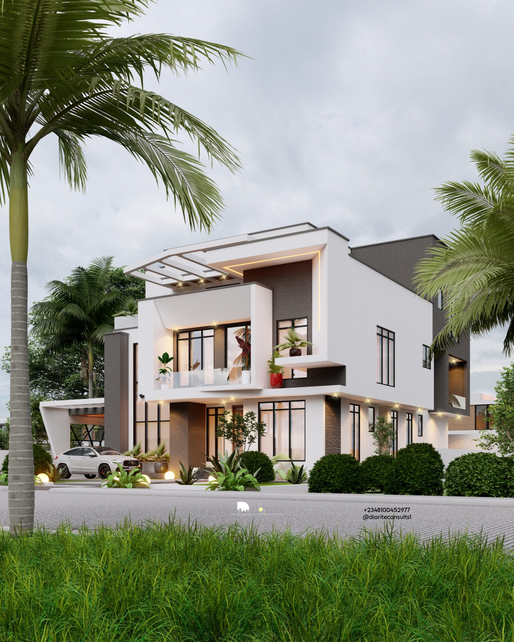 CONTEMPORARY 6 BEDROOM DUPLEX LAGOS STATE RF; {RF-01}