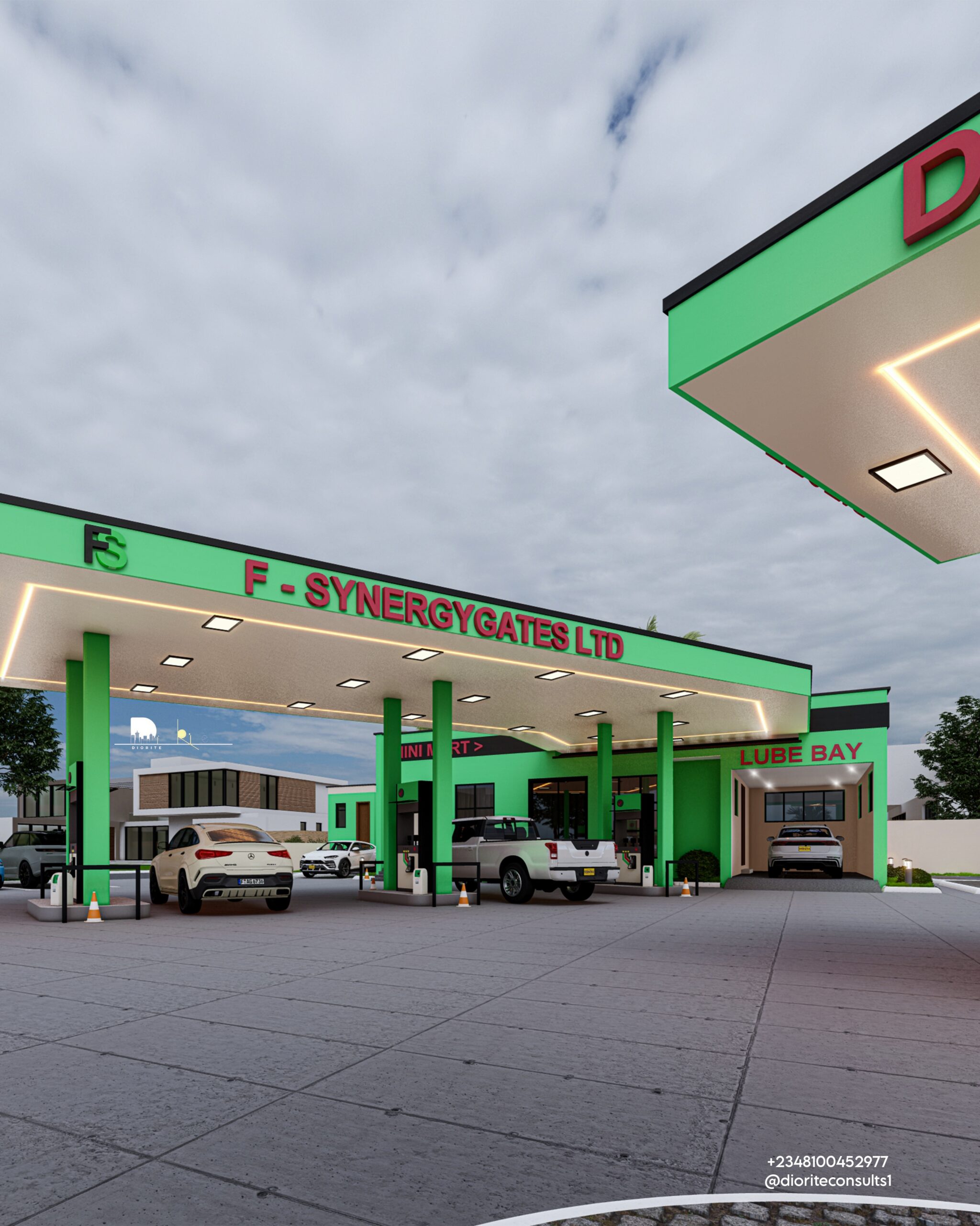 PROPOSED GAS STATION// DELTA STATE; F – SYNERGYGATES LTD RF NO; {FS02D}