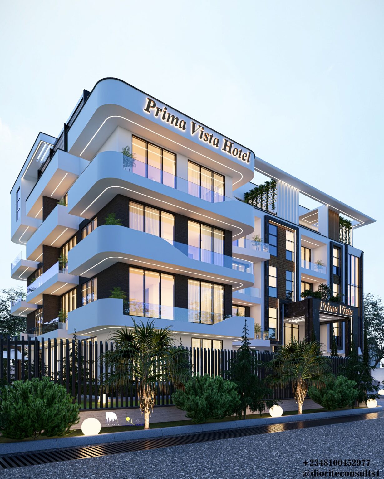 PRIMA VISTA HOTEL ABUJA RF NO; {435VH}