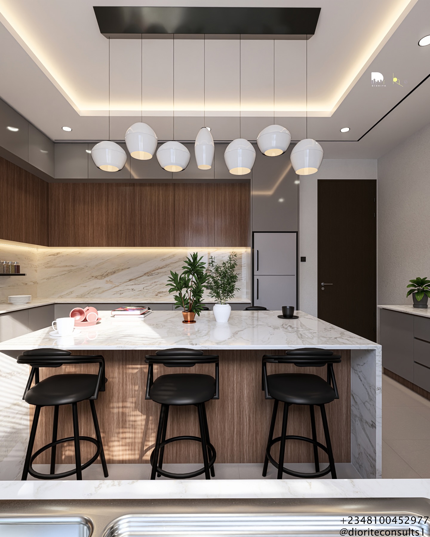 KITCHEN; INTERIOR WORKS RF NO; {K204L}