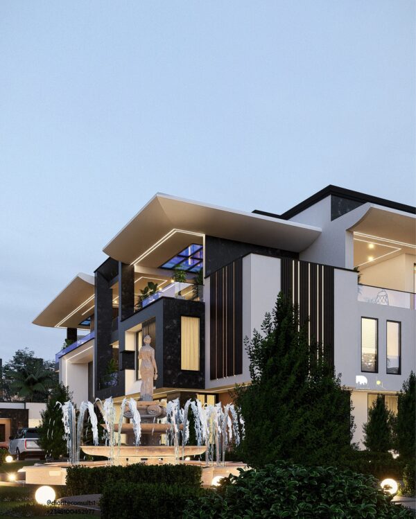 CONTEMPORARY STRUCTURE M’s EMERALD VILLA KIGALI RWANDA RF NO; {M6380BD}
